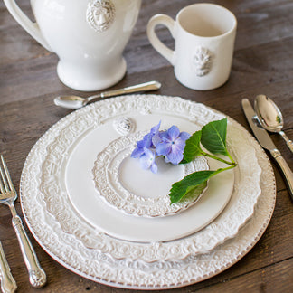 Renaissance Dinner Plate - Handmade Italian Ceramic Plate 11.25" | Arte ...