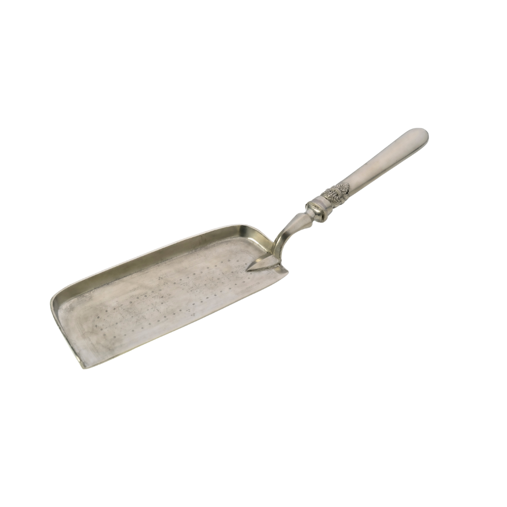 Italian Pewter Crumb Scraper | Regale Table Crumber | Arte Italica